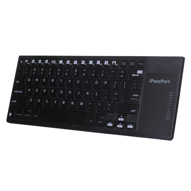 iPazzPort Mini Bluetooth Keyboard, Backlit Protable Wireless Keyboard ...