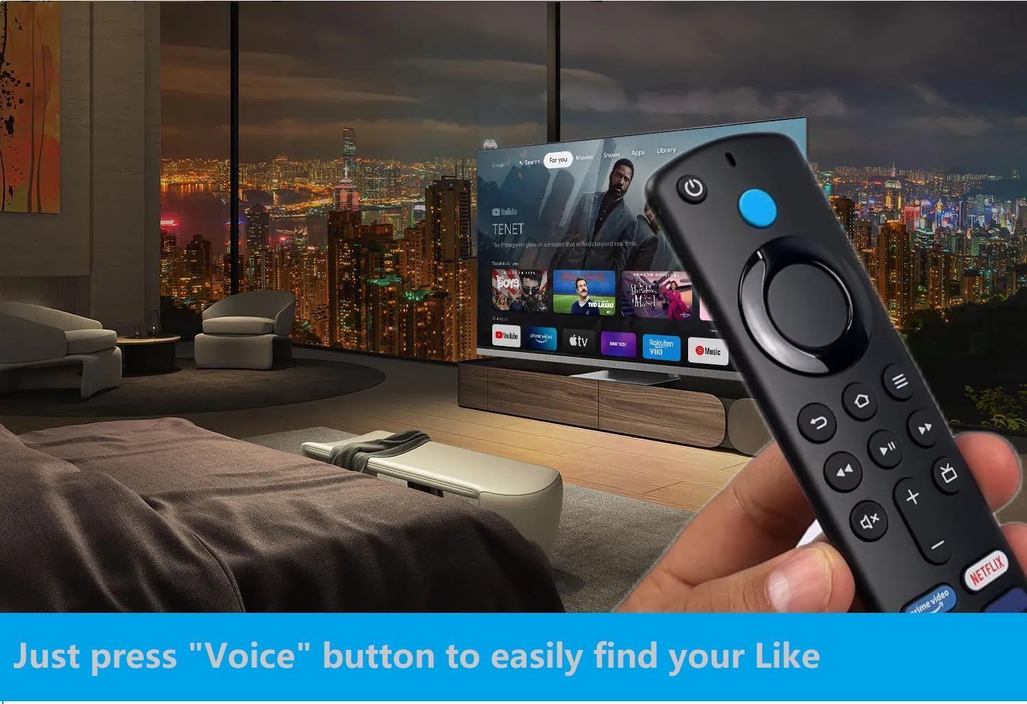 Replacement Voice Remote (3rd Gen) Compatible Fire TV Stick 4K,Lite ...