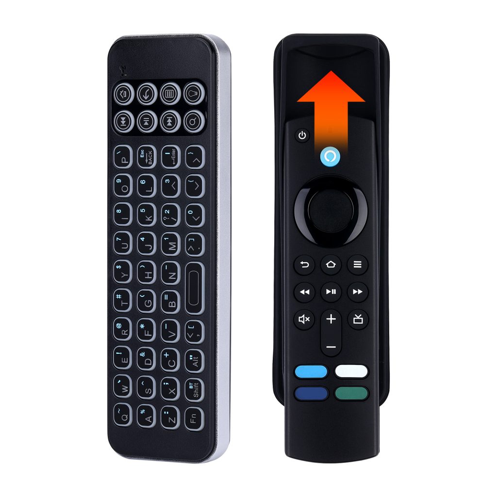 iPazzPort Gyroscope Air Mouse mini keyboard 2.4G BT 5.2 Remote Control ...